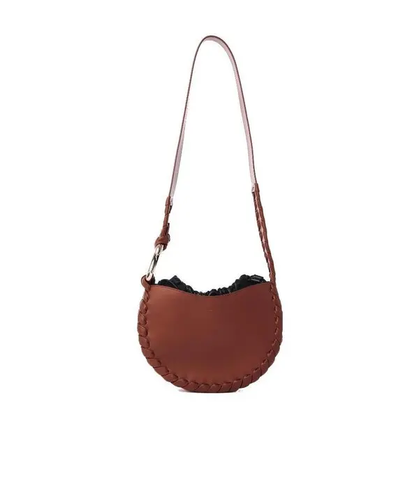 Chloé Logo Detailed Small Hobo Bag - Red