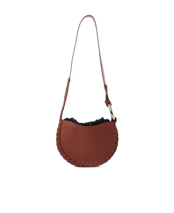 Chloé Logo Detailed Small Hobo Bag - Red