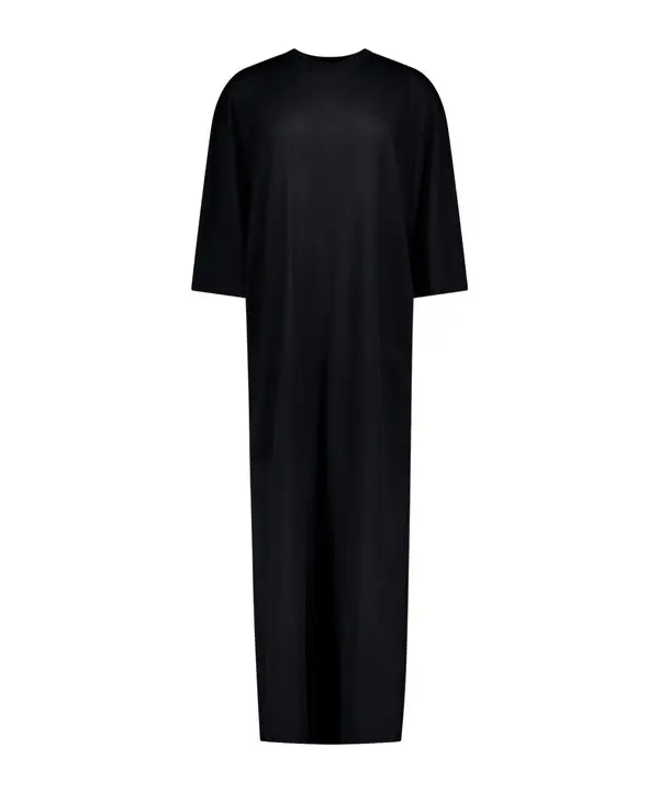 TOTEME Crewneck T-shirt Dress - Black