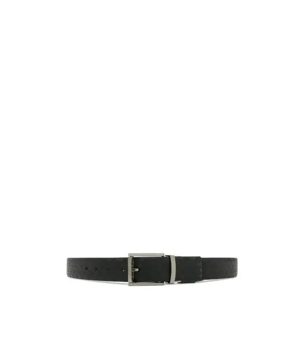 Emporio Armani Pin Buckle Belt - Black