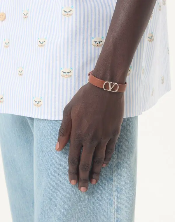 Valentino Garavani Vlogo Signature Bracelet - Red