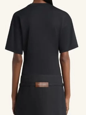 COURREGES Courrèges Waisted Printed T-shirt - No