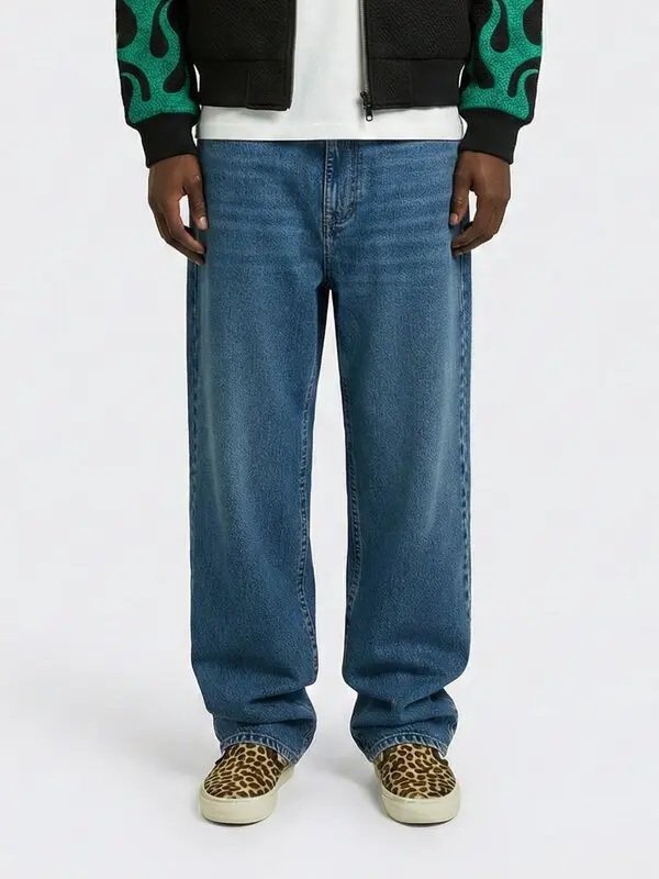 BARROW Patch-pocket Jeans - Denim Blu/blue Denim