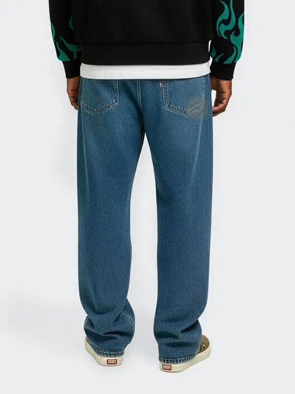 BARROW Patch-pocket Jeans - Denim Blu/blue Denim