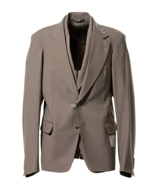 Mihara Yasuhiro Double-layered Front Jacket