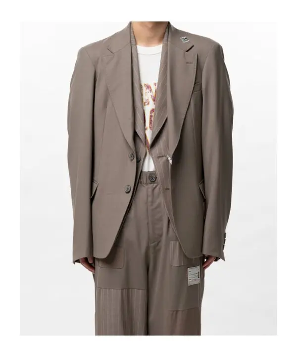 Mihara Yasuhiro Double-layered Front Jacket