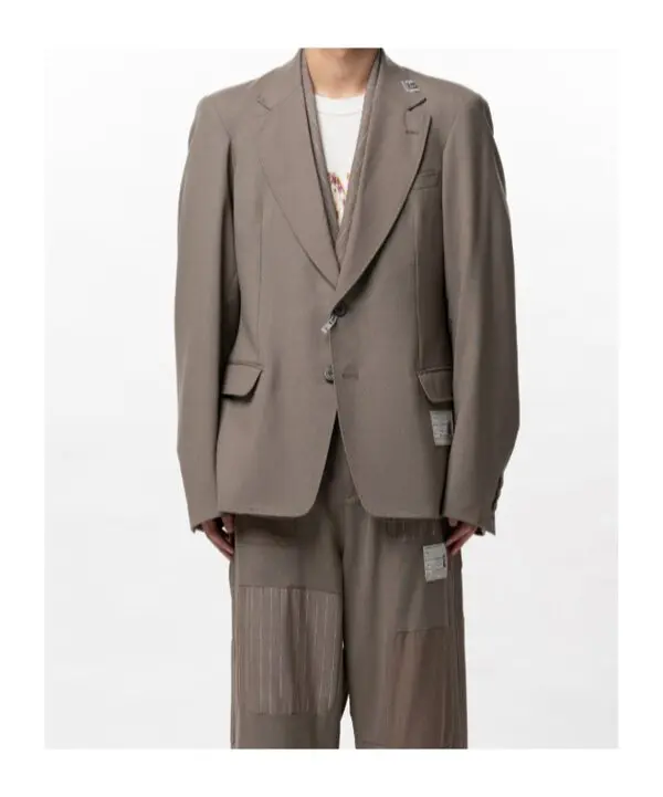 Mihara Yasuhiro Double-layered Front Jacket