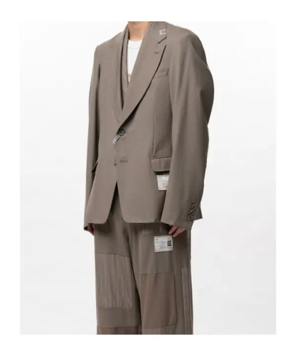 Mihara Yasuhiro Double-layered Front Jacket