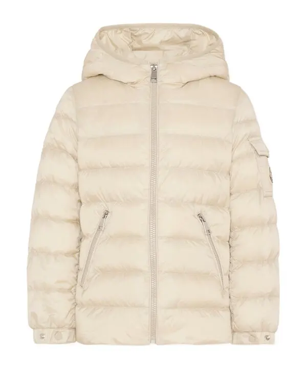 Moncler Gles Hooded Down Jacket - No