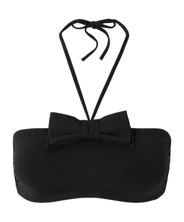 ERES Bow Detail Bikini Top - Black