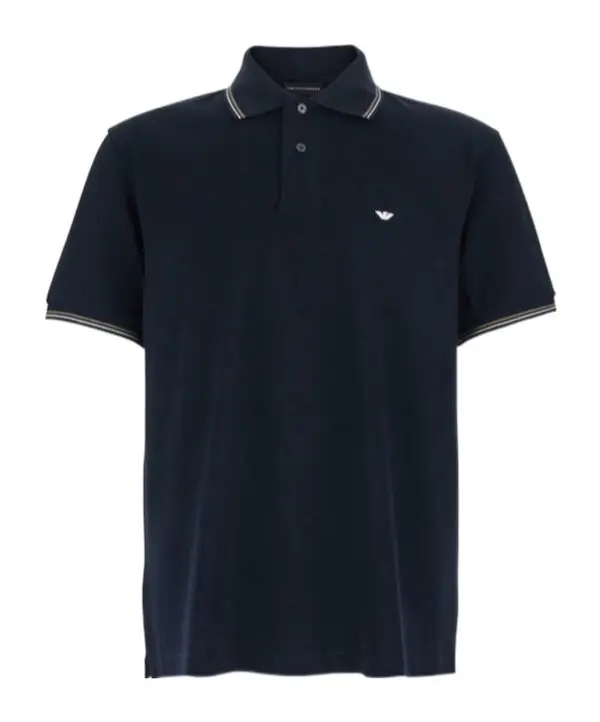 Emporio Armani Micro Logo Slim Polo Shirt