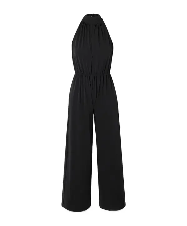 ERES Halter Neck Tie-back Jumpsuit - Black