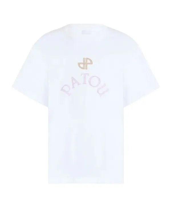 PATOU Jp Logo Oversized T-shirt - White