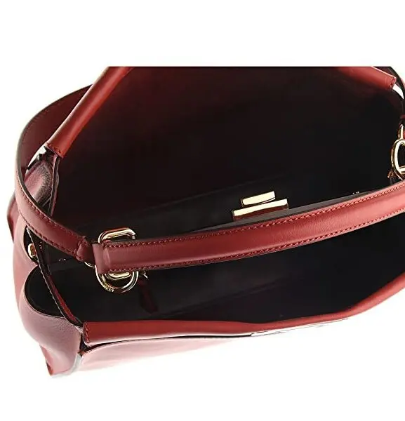 Fendi Top Handle Handbag - Red