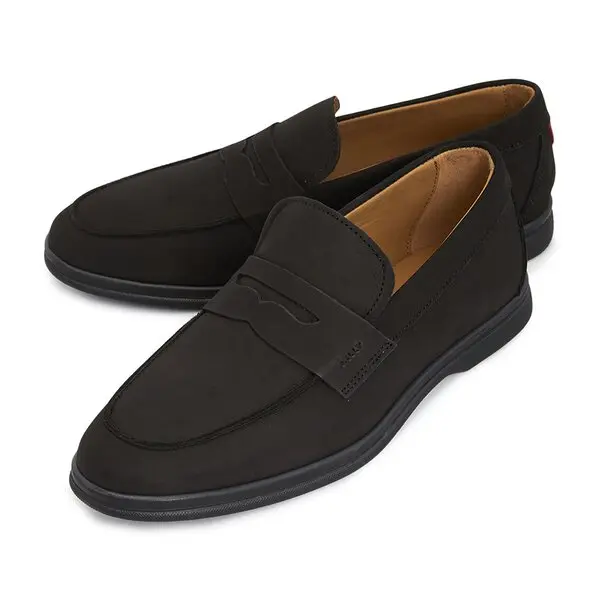 Bally Round Toe Slip-on Loafers