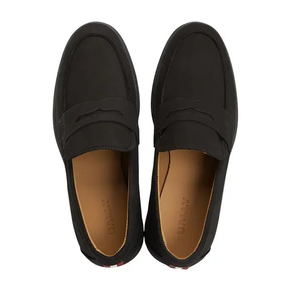 Bally Round Toe Slip-on Loafers