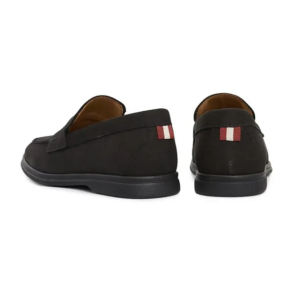 Bally Round Toe Slip-on Loafers