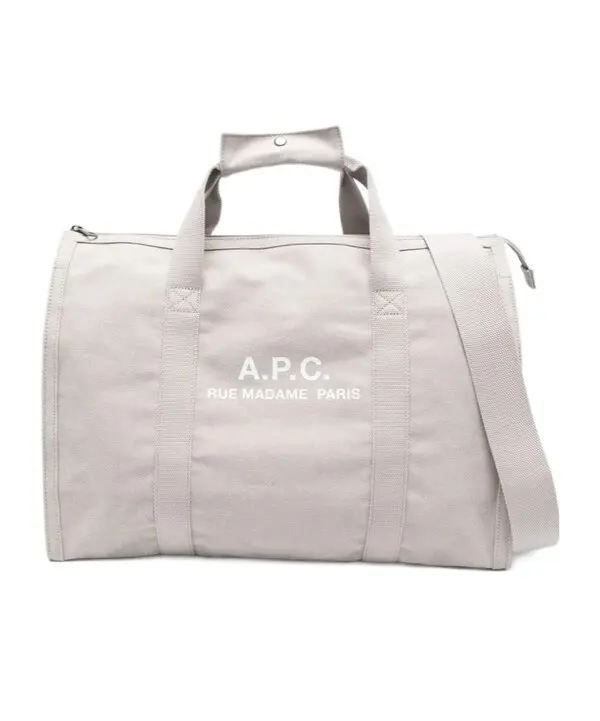 A.p.c. Zipper Travel Bag - White