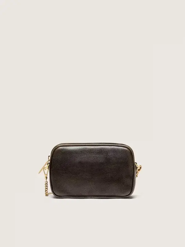GOLDEN GOOSE Mini Star Camera Bag - Dark Brown