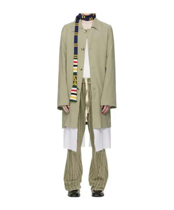 EDWARD CUMING Exploded Lining Trench Coat