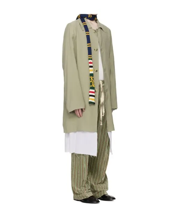 EDWARD CUMING Exploded Lining Trench Coat