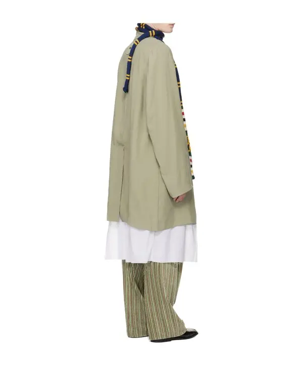 EDWARD CUMING Exploded Lining Trench Coat