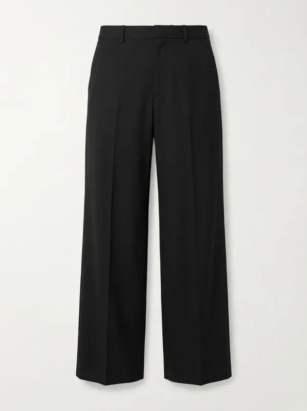 Gucci Wool Pants With Embroidery