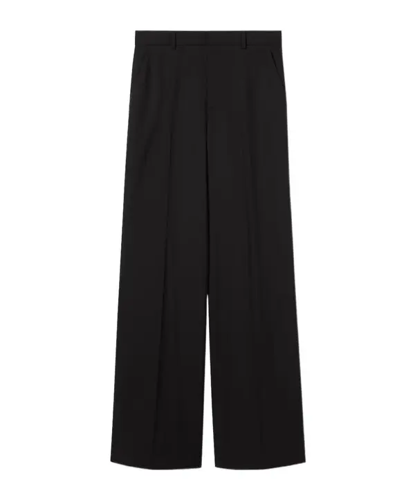 Gucci Wool Pants With Embroidery