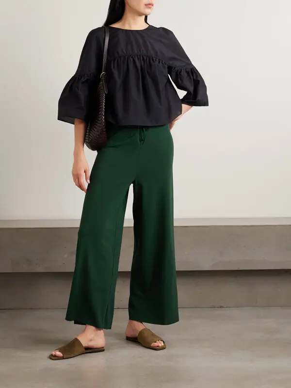 ERES Zelie Drawstring Trousers - Green