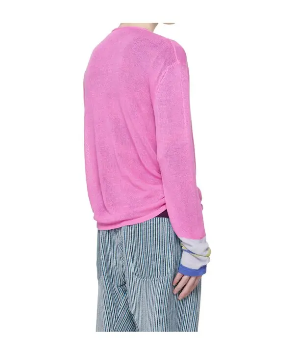 EDWARD CUMING Crew Neck Knit Sweater