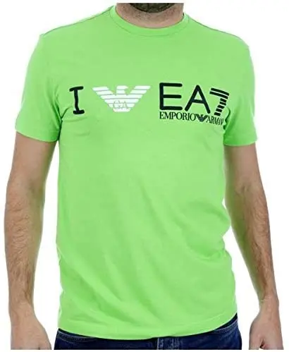 EA7 Round-necked Logo T-shirt