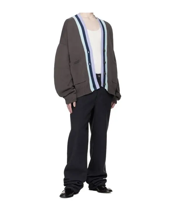 EDWARD CUMING Heart Throb Long Sleeve Knit Cardigan