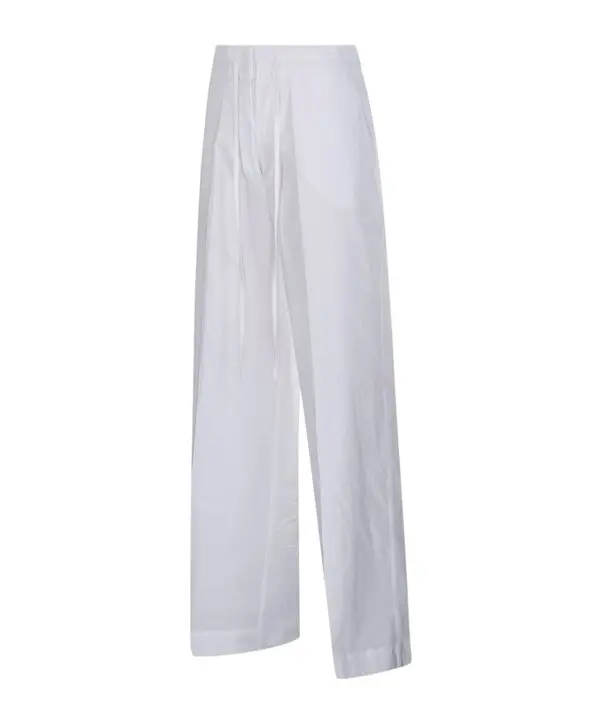 P.a.r.o.s.h Canyox Elastic-waist Pants - White