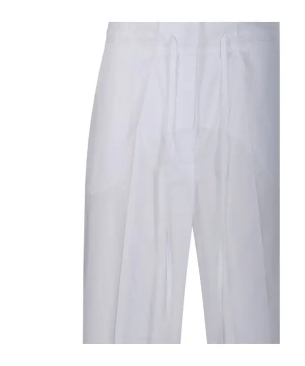 P.a.r.o.s.h Canyox Elastic-waist Pants - White