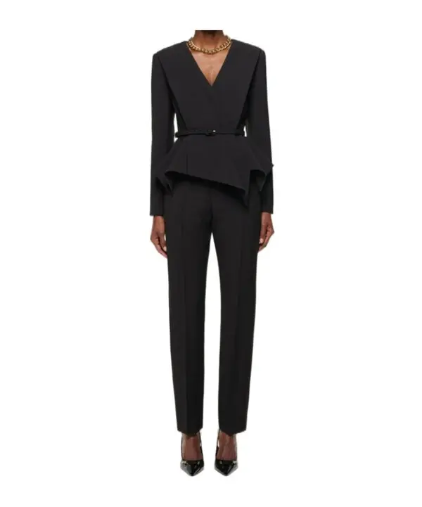 Roland Mouret Asymmetrical Peplum Blazer