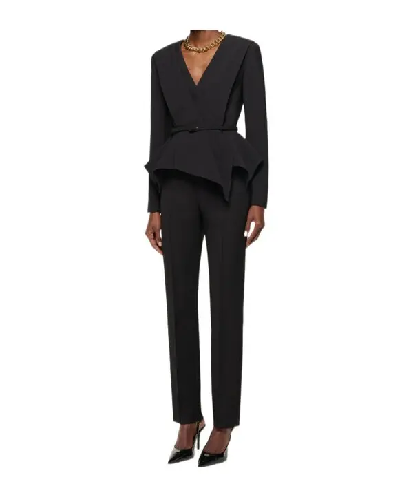 Roland Mouret Asymmetrical Peplum Blazer
