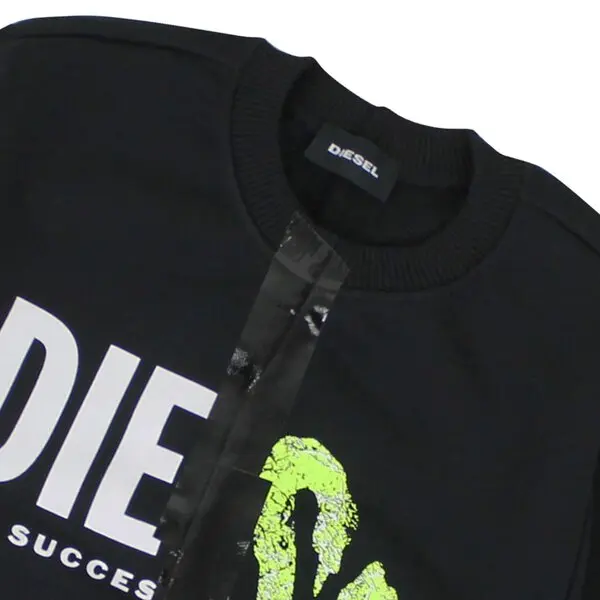 DIESEL® Logo Graphic Pullover