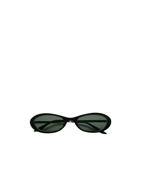 Our Legacy Tad Oval Sunglasses - Black