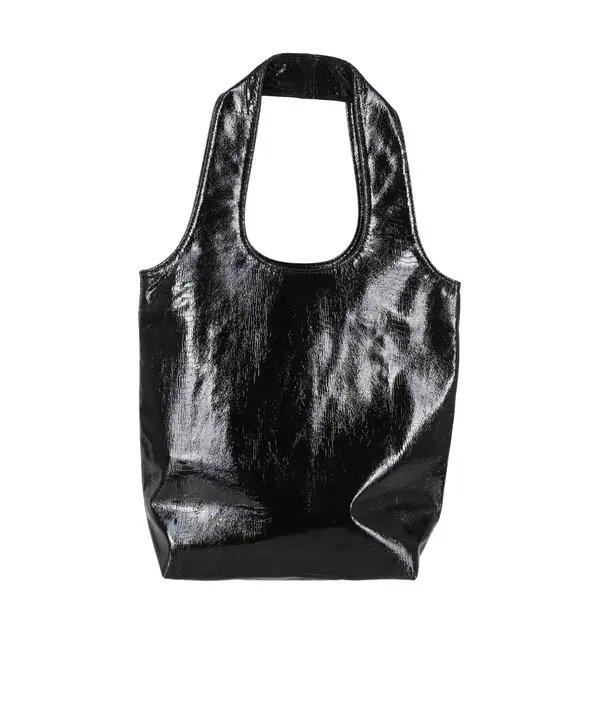 A.p.c. Ninon Logo Printed Tote Bag - Black