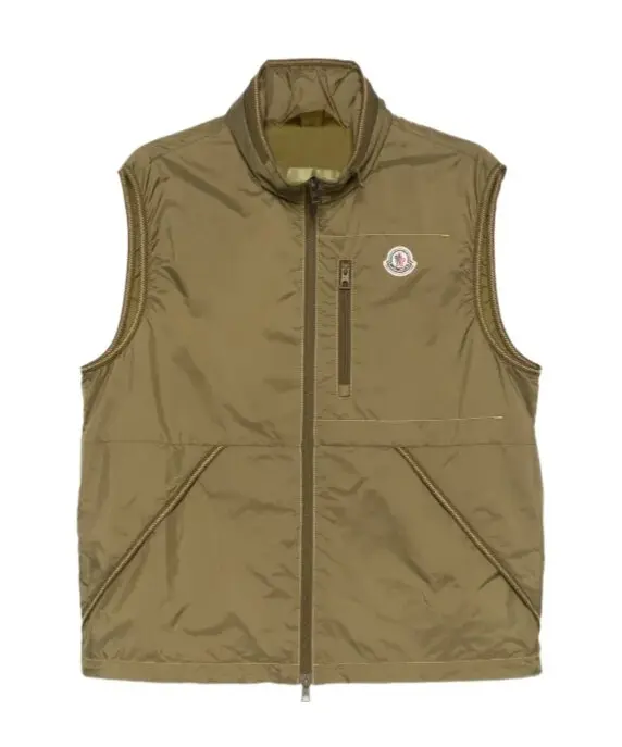 Moncler Hooded Zip Vest - No