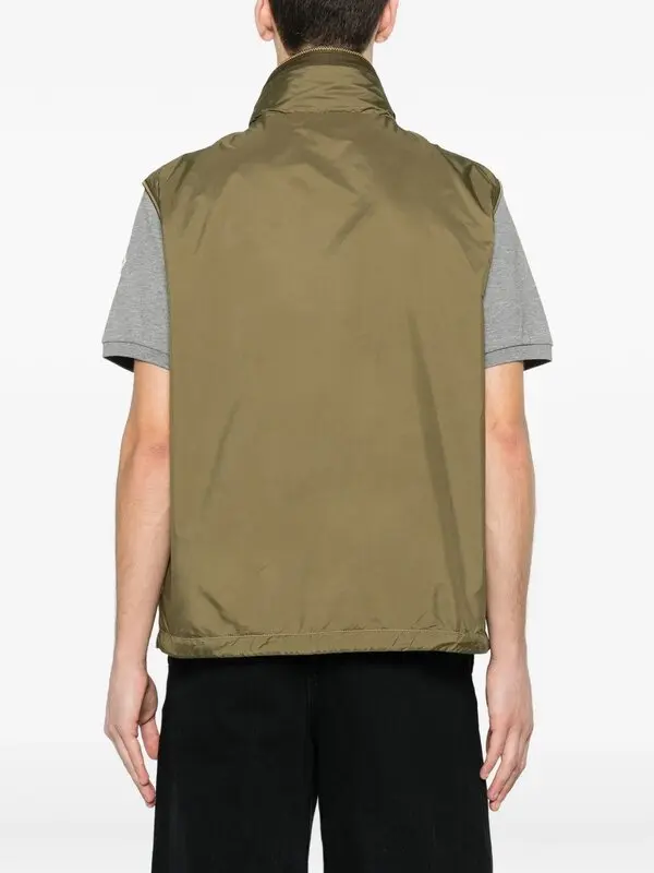 Moncler Hooded Zip Vest - No