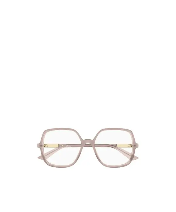 Chloé Eyewear Square Frame Glasses - Nude