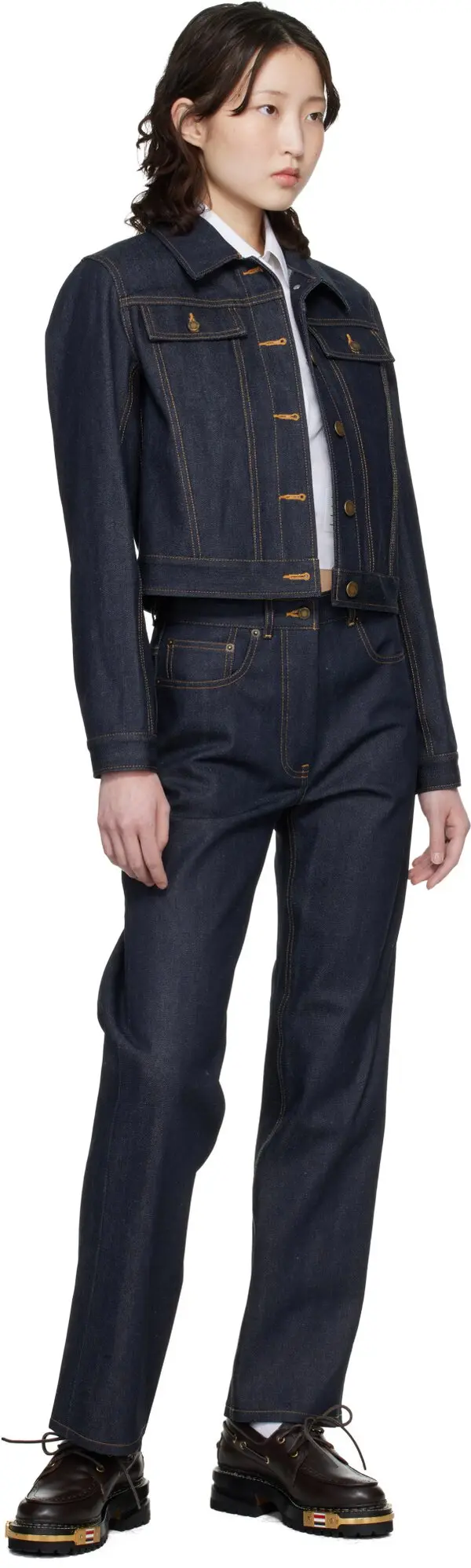 Thom Browne Selvedge Denim 5-pocket Jeans
