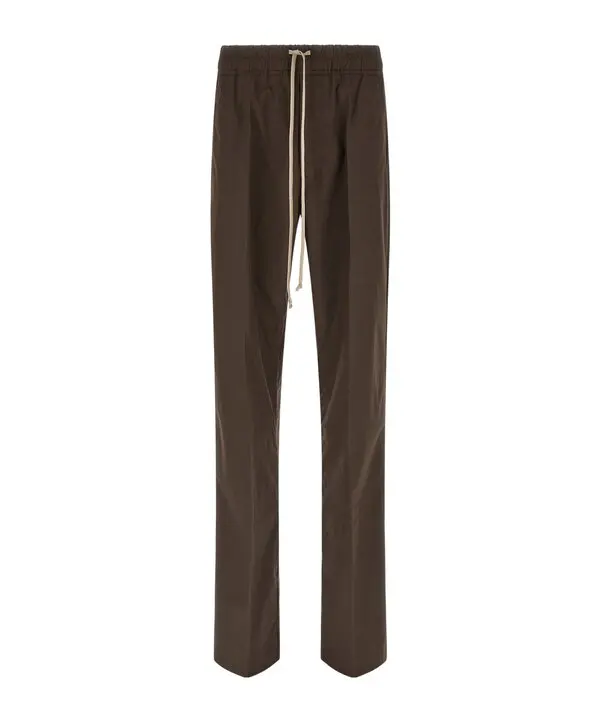 Rick Owens Dietrich Drawstring Trousers - Brown