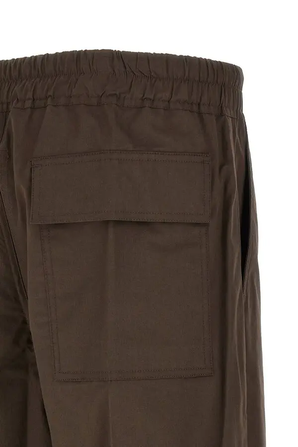 Rick Owens Dietrich Drawstring Trousers - Brown