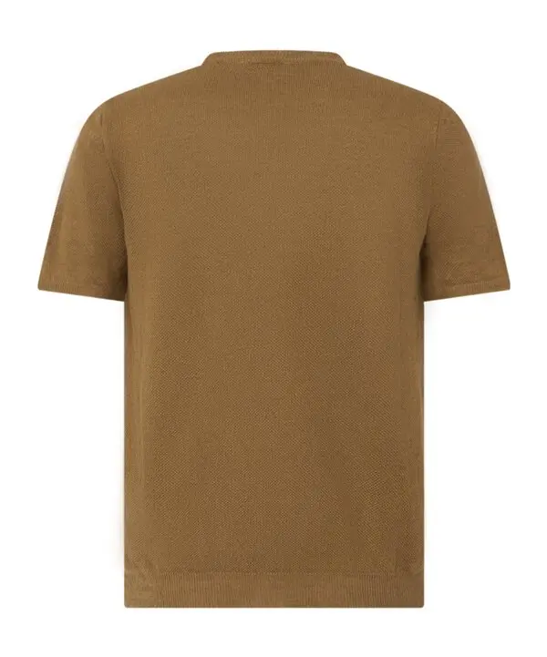 ROBERTO COLLINA Textured Knit T-shirt