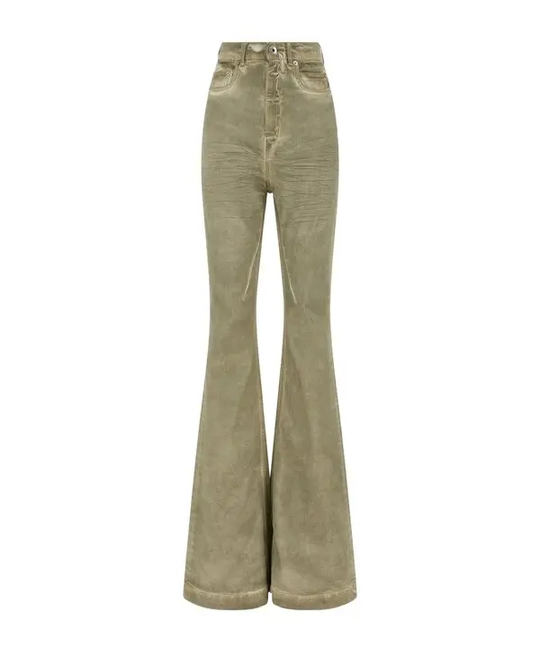 Rick Owens Bolan Bootcut Jeans - Gray