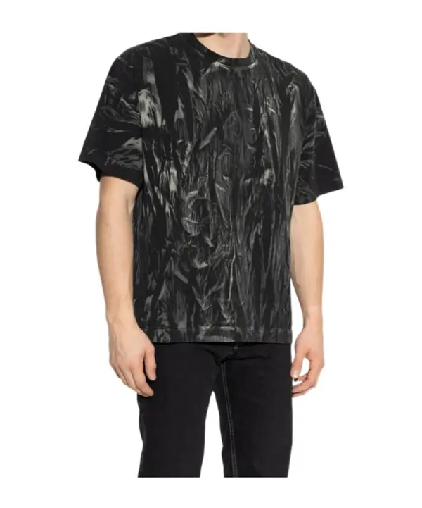 Off-White All-over Printed Crewneck T-shirt