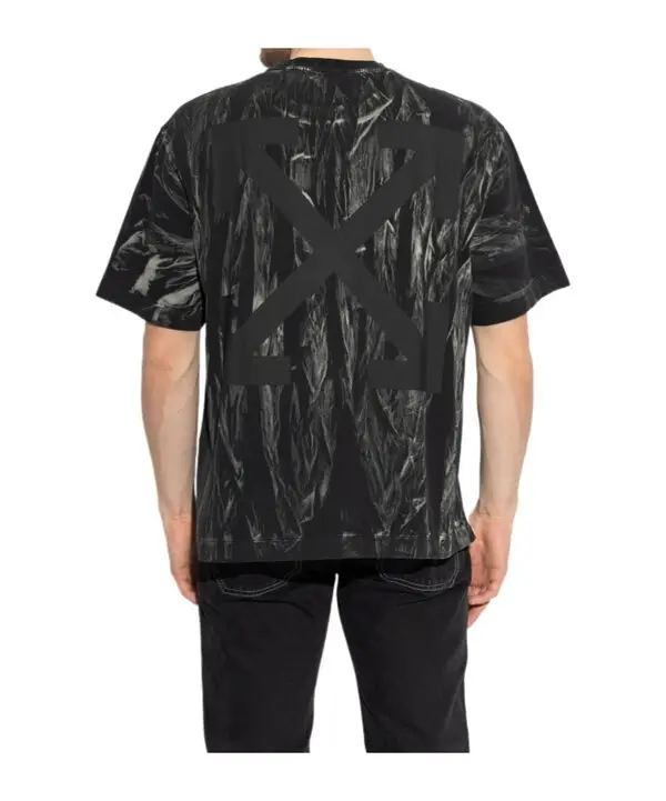 Off-White All-over Printed Crewneck T-shirt