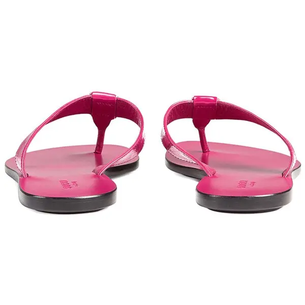 Gucci Double G Embossed Flat Sandals